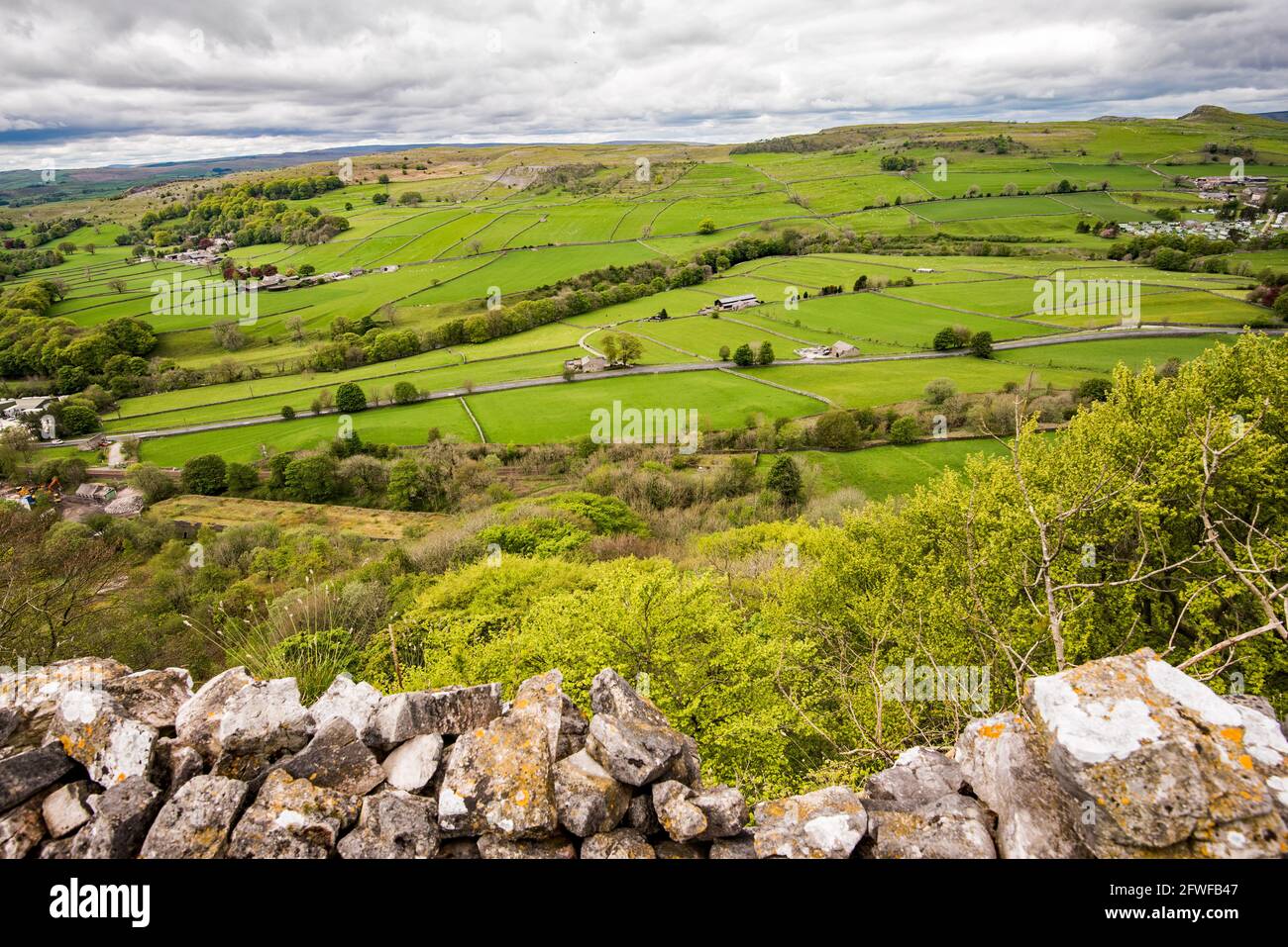 Hoffmann Kiln Langcliffe near Settle Stock Photo - Alamy