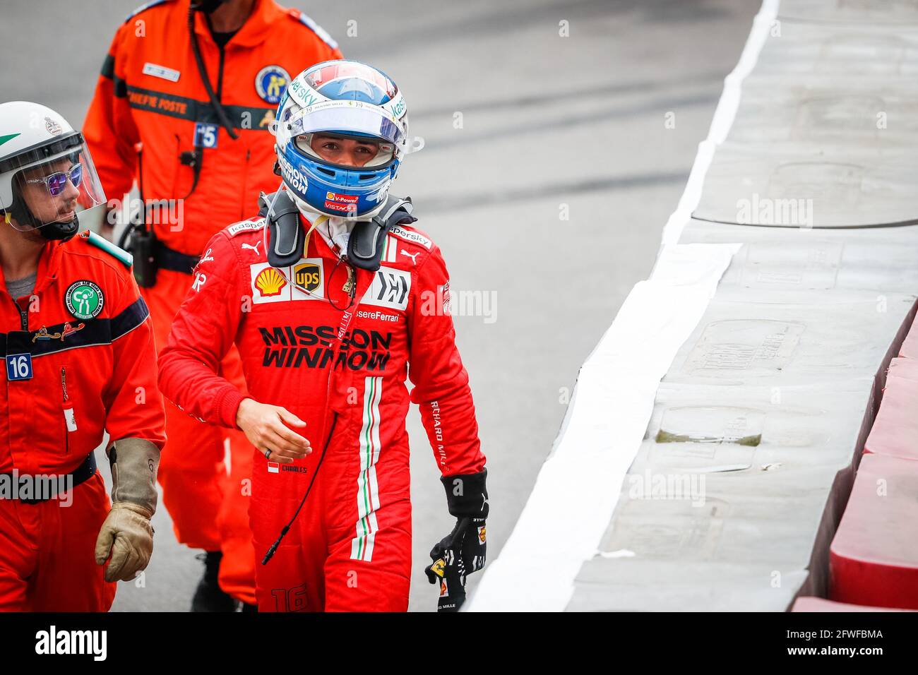 LECLERC Charles (mco), Scuderia Ferrari SF21, portrait during the 2021 ...
