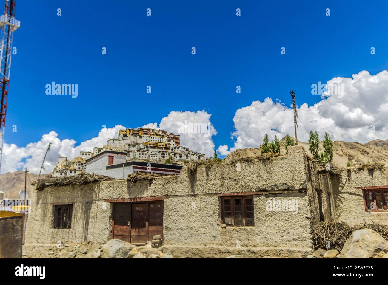 Various views of the Leh Palace Stock Photo - Alamy