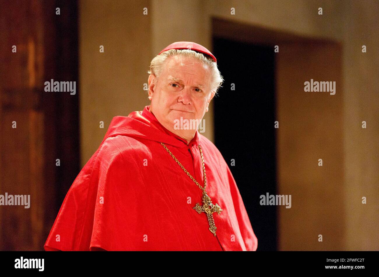 Paul Jesson (Cardinal Wolsey) in WOLF HALL by Hilary Mantel at the ...