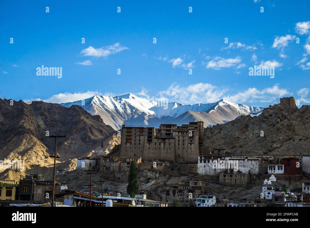 Various views of the Leh Palace Stock Photo - Alamy