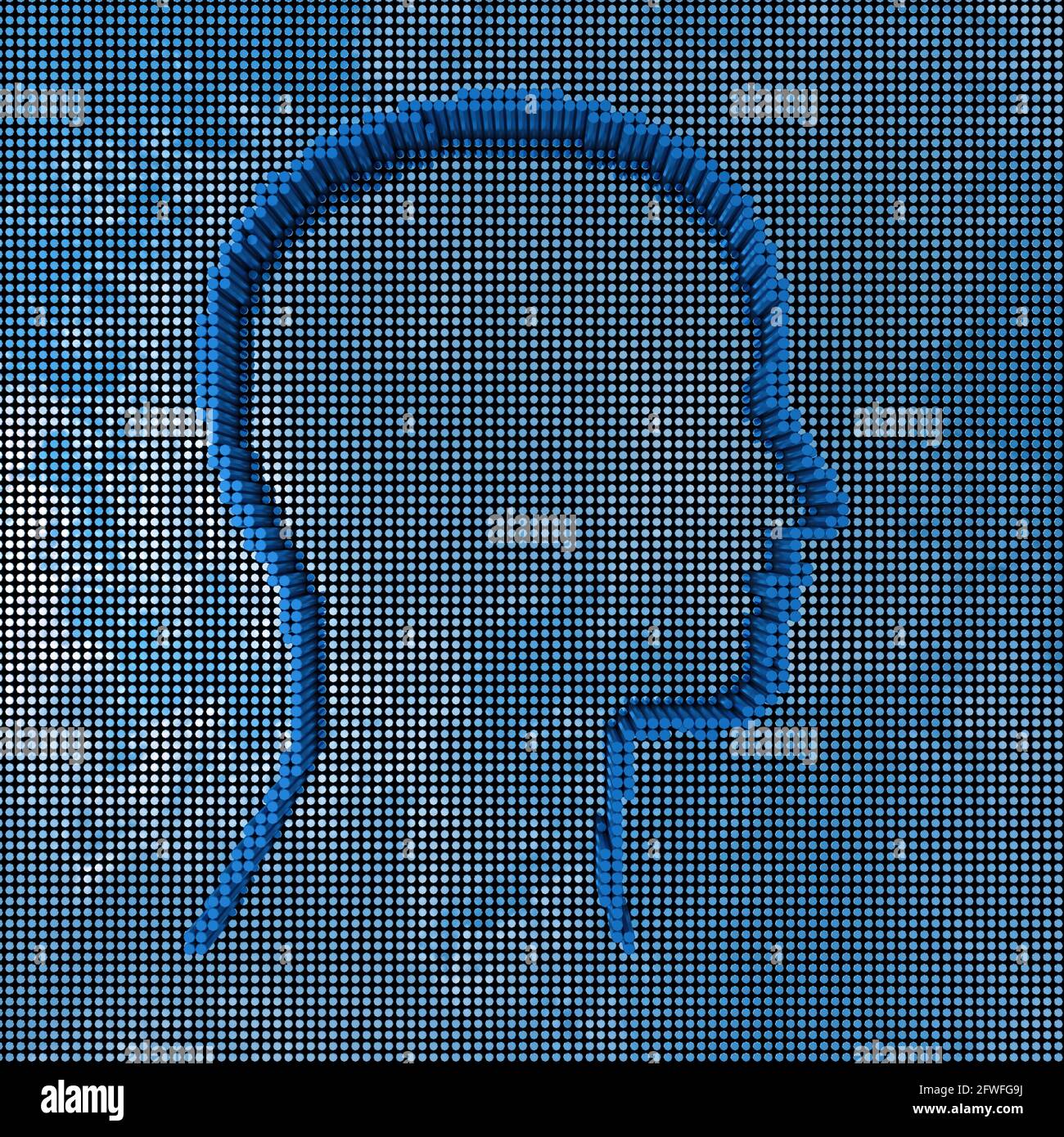 Pixel Face High Resolution Stock Photography and Images - Alamy