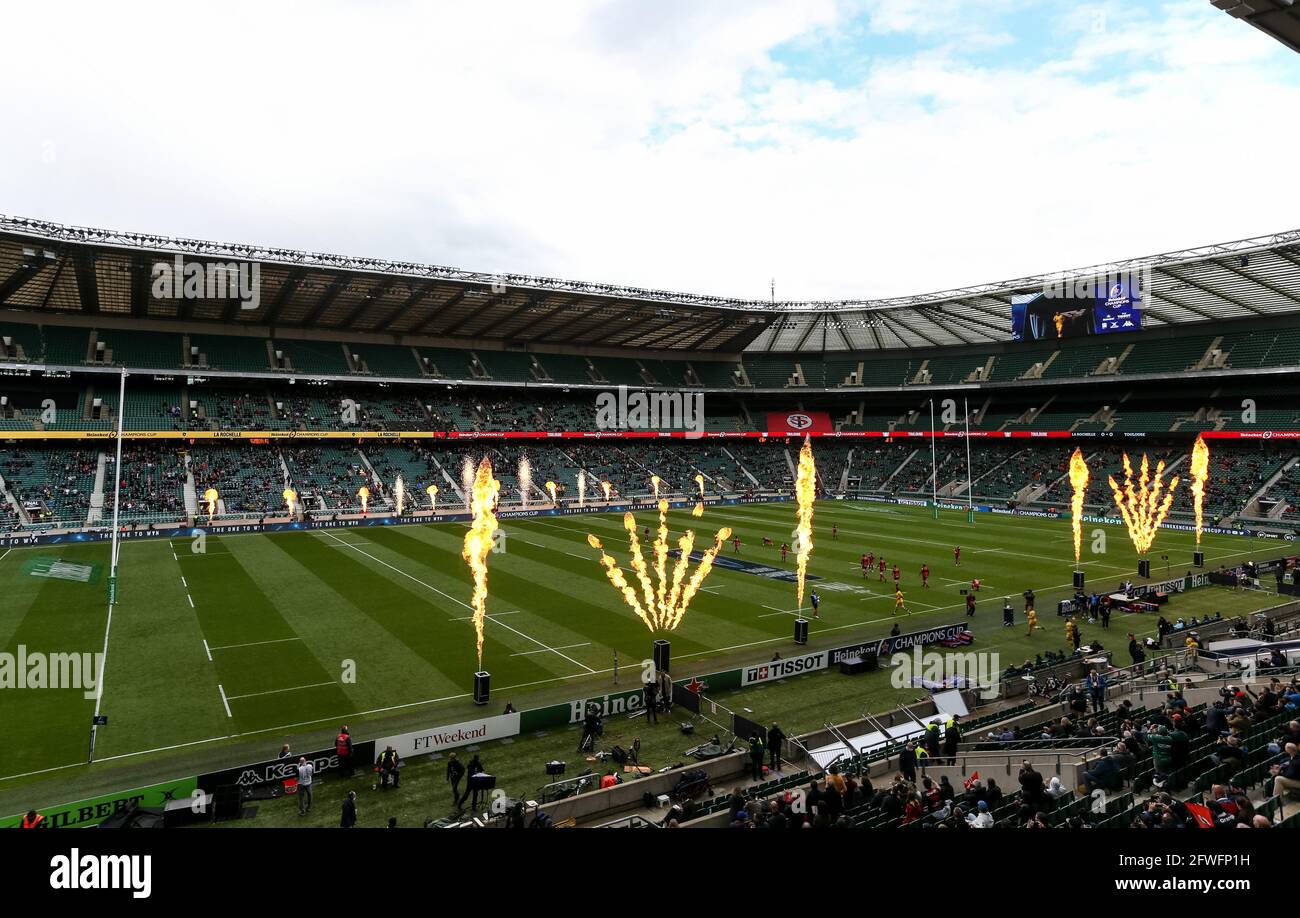 View inside twickenham stadium hi-res stock photography and images - Alamy