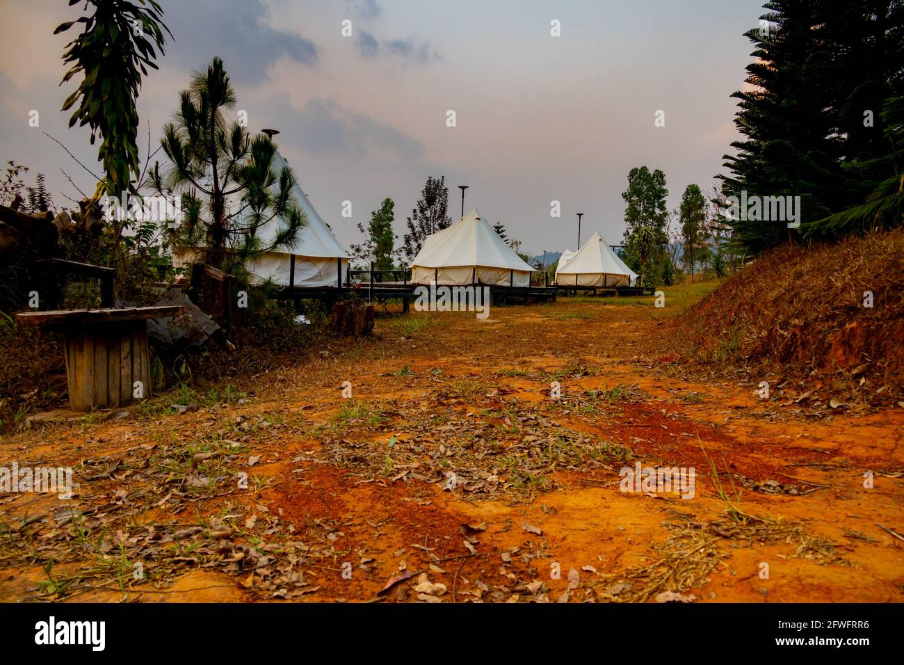 Home stay farm house type tourist destination in Thailand Stock Photo ...