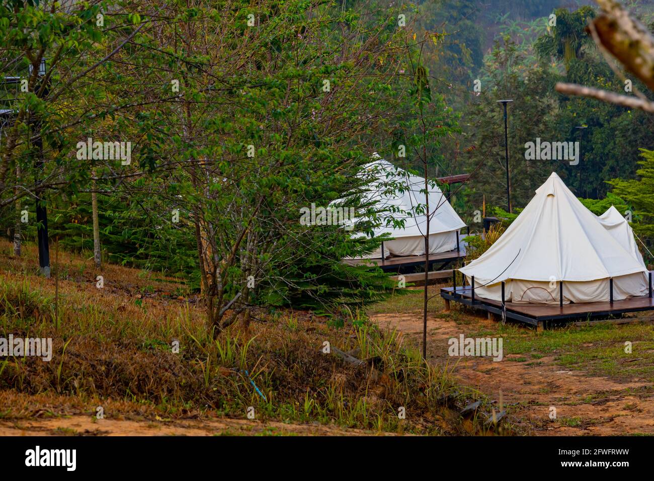 Home stay farm house type tourist destination in Thailand Stock Photo ...