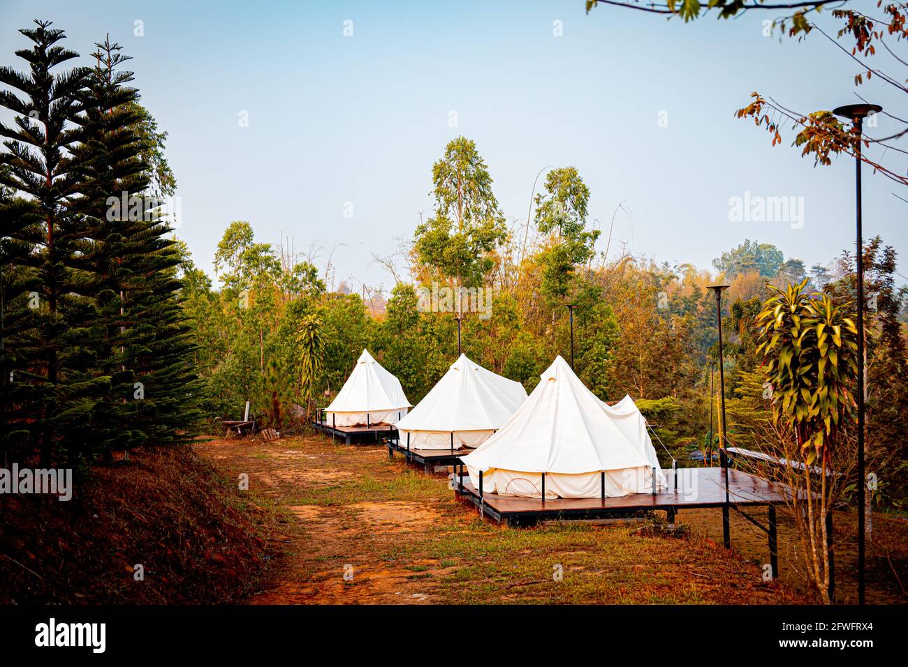 Home stay farm house type tourist destination in Thailand Stock Photo ...