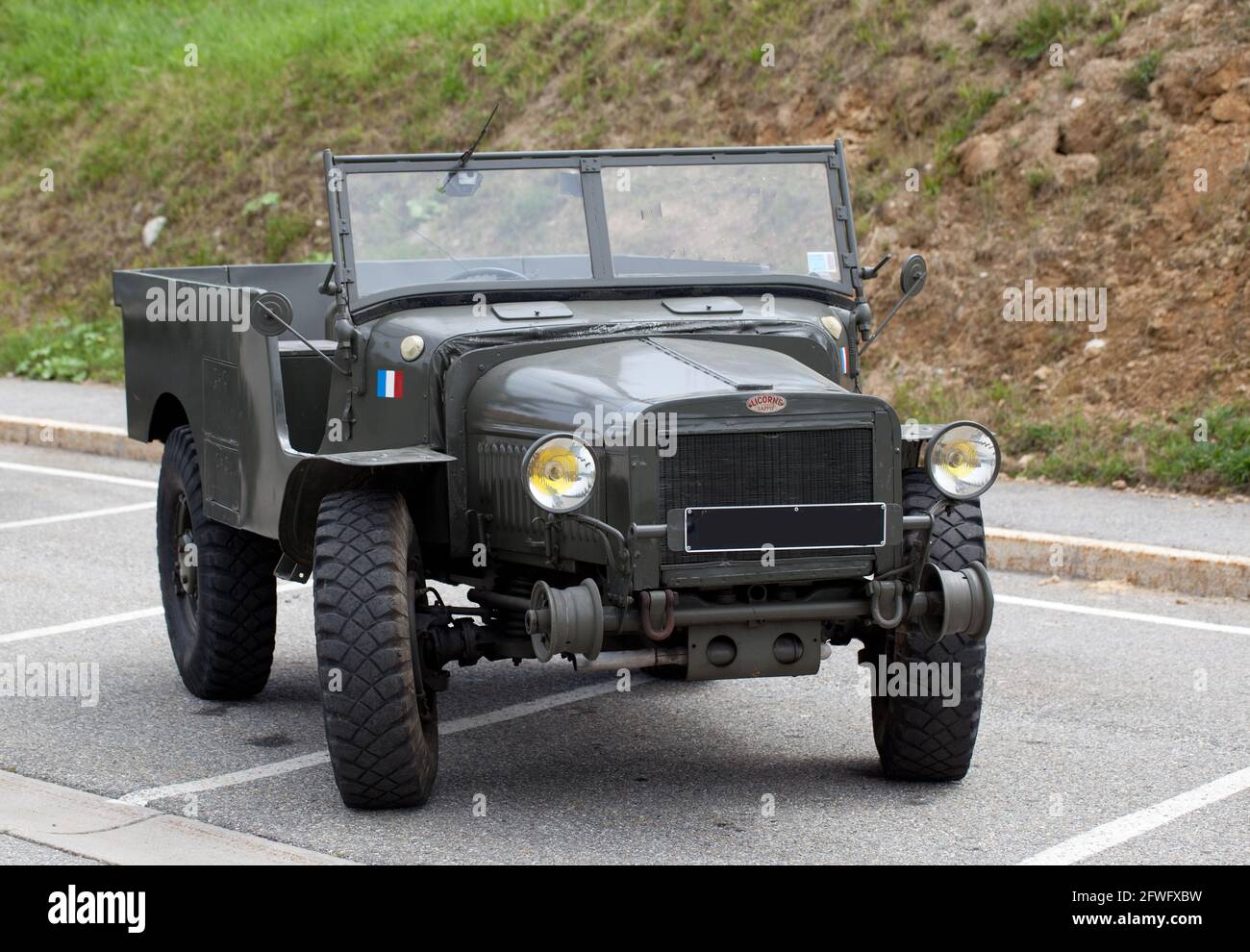 French 4x4 La Licorne Stock Photo - Alamy