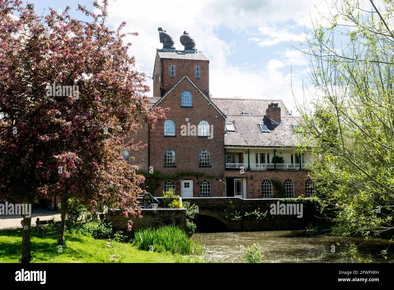 Alne Mill, Great Alne, Warwickshire, England, UK Stock Photo - Alamy