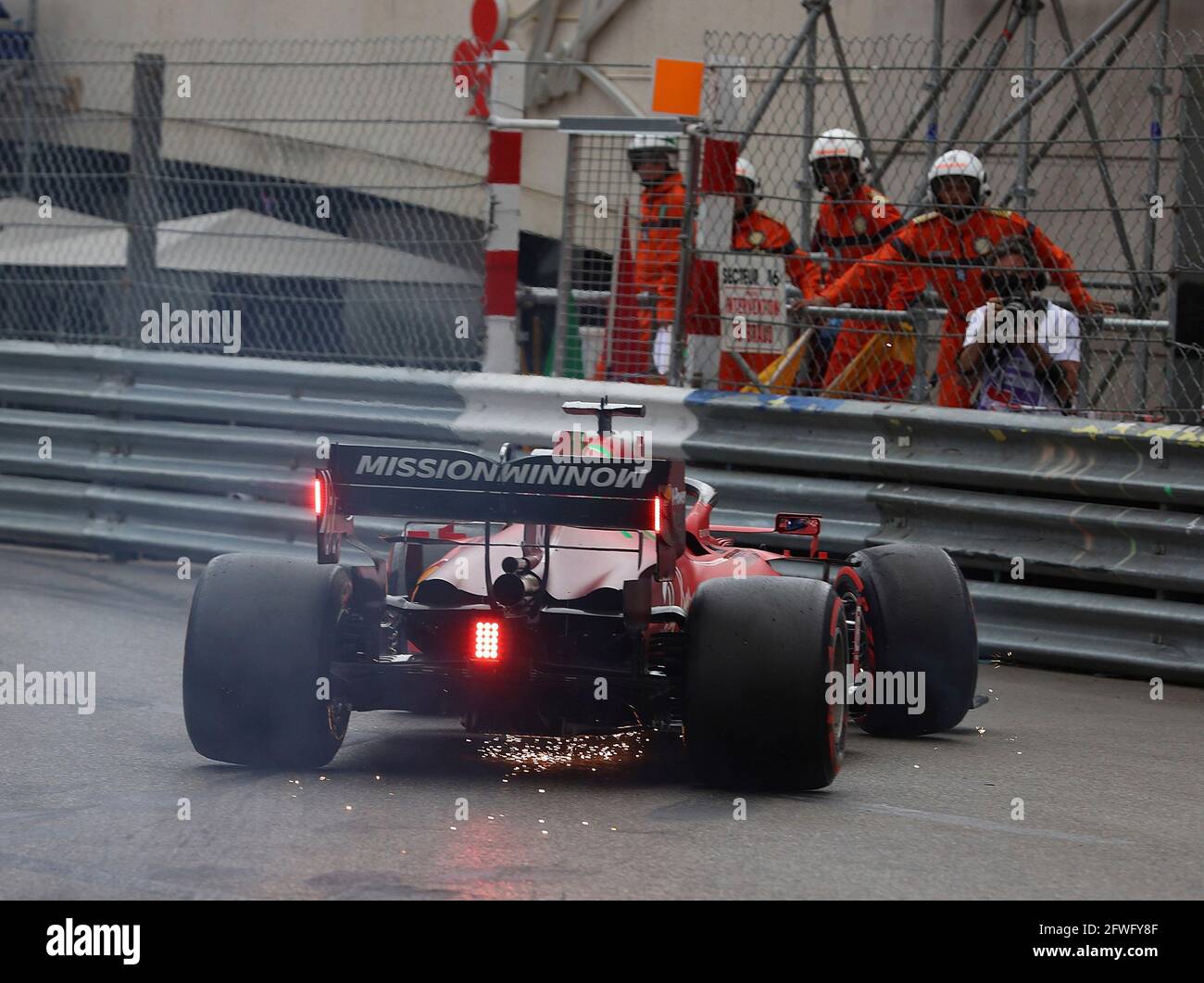 Charles leclerc monaco crash hi-res stock photography and images - Alamy
