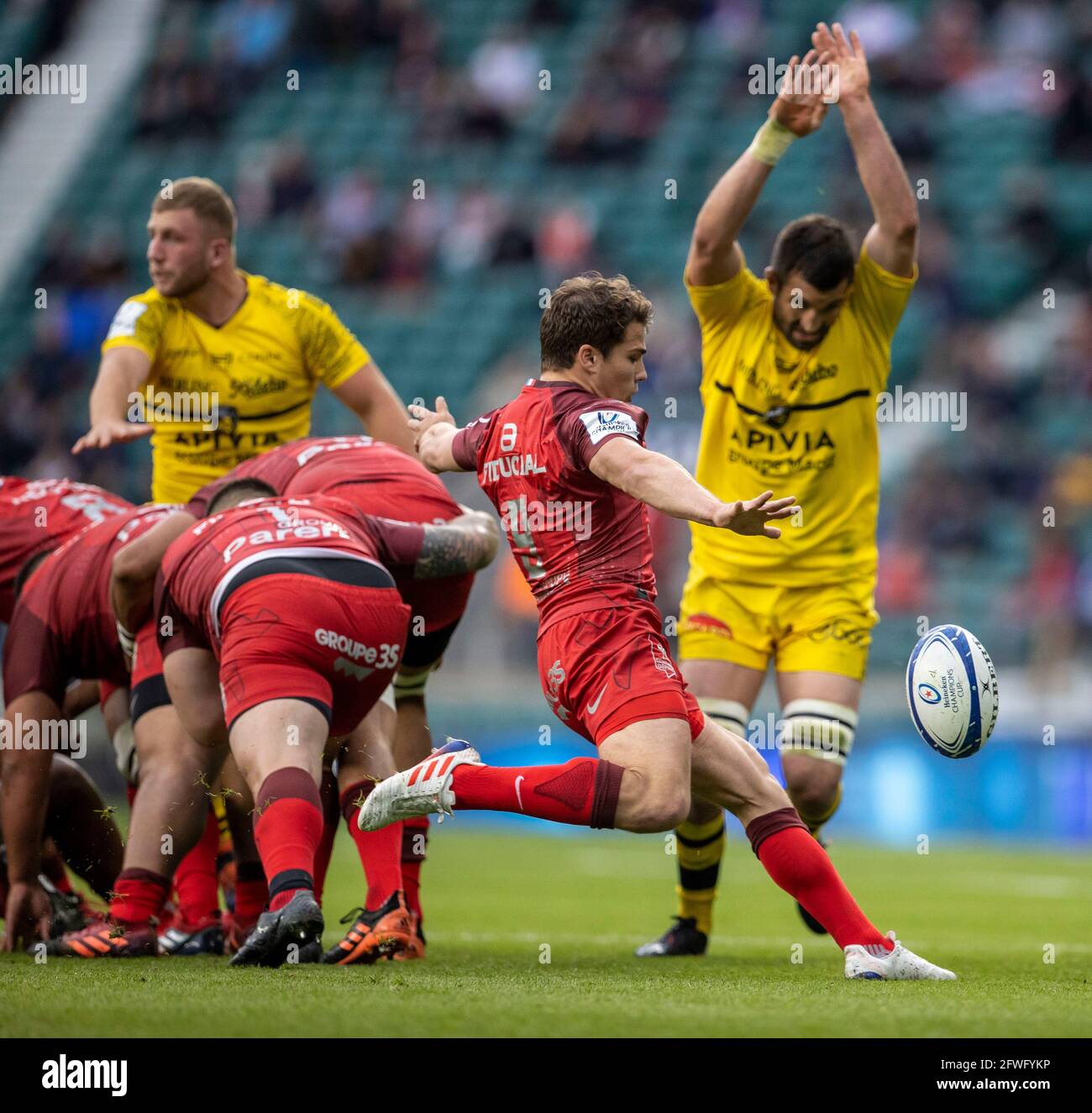 Twickenham, London, UK. 22nd May, 2021. European Rugby Champions Cup ...