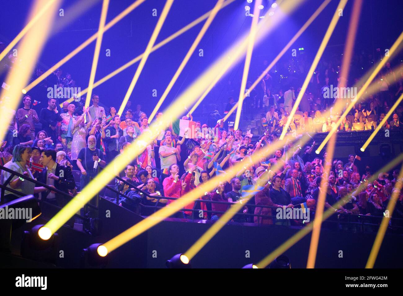 Eurovision 2021 audience hi-res stock photography and images - Alamy