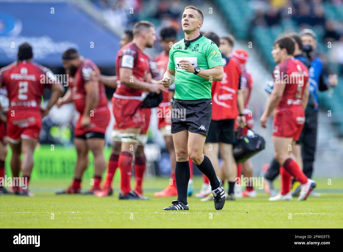Twickenham, London, UK. 22nd May, 2021. European Rugby Champions Cup ...