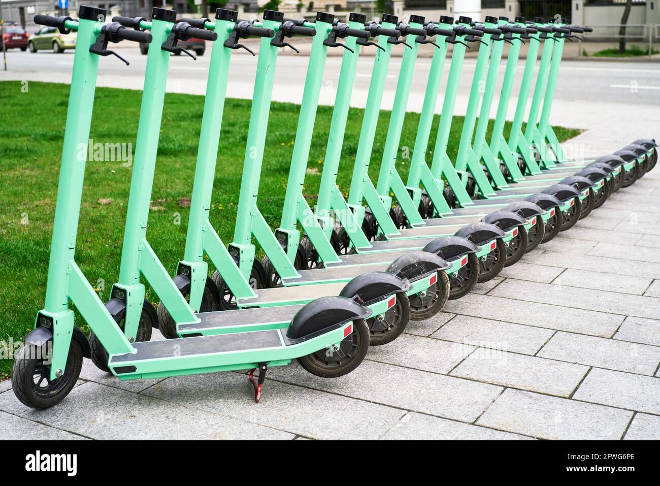 Rent scooter hi-res stock photography and images - Alamy