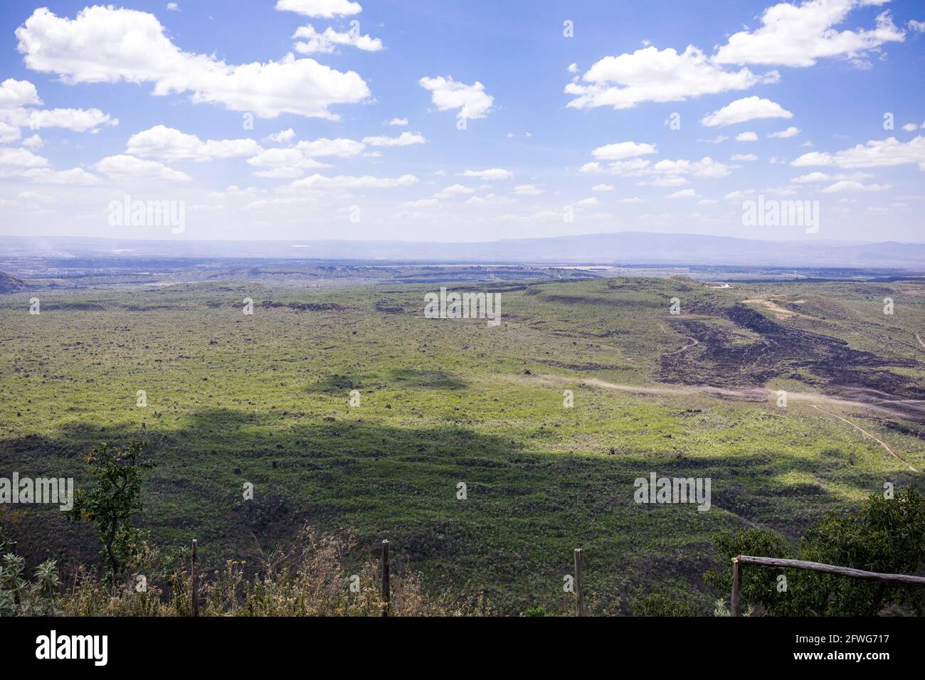 Menengai Crater View Point Nakuru City County Kenya Stock Photo - Alamy