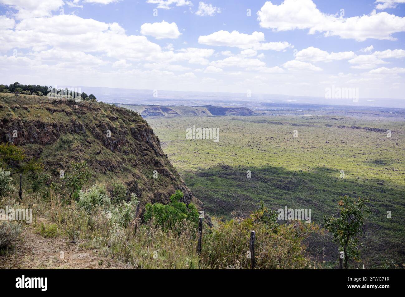 Menengai Crater View Point Nakuru City County Kenya Stock Photo - Alamy