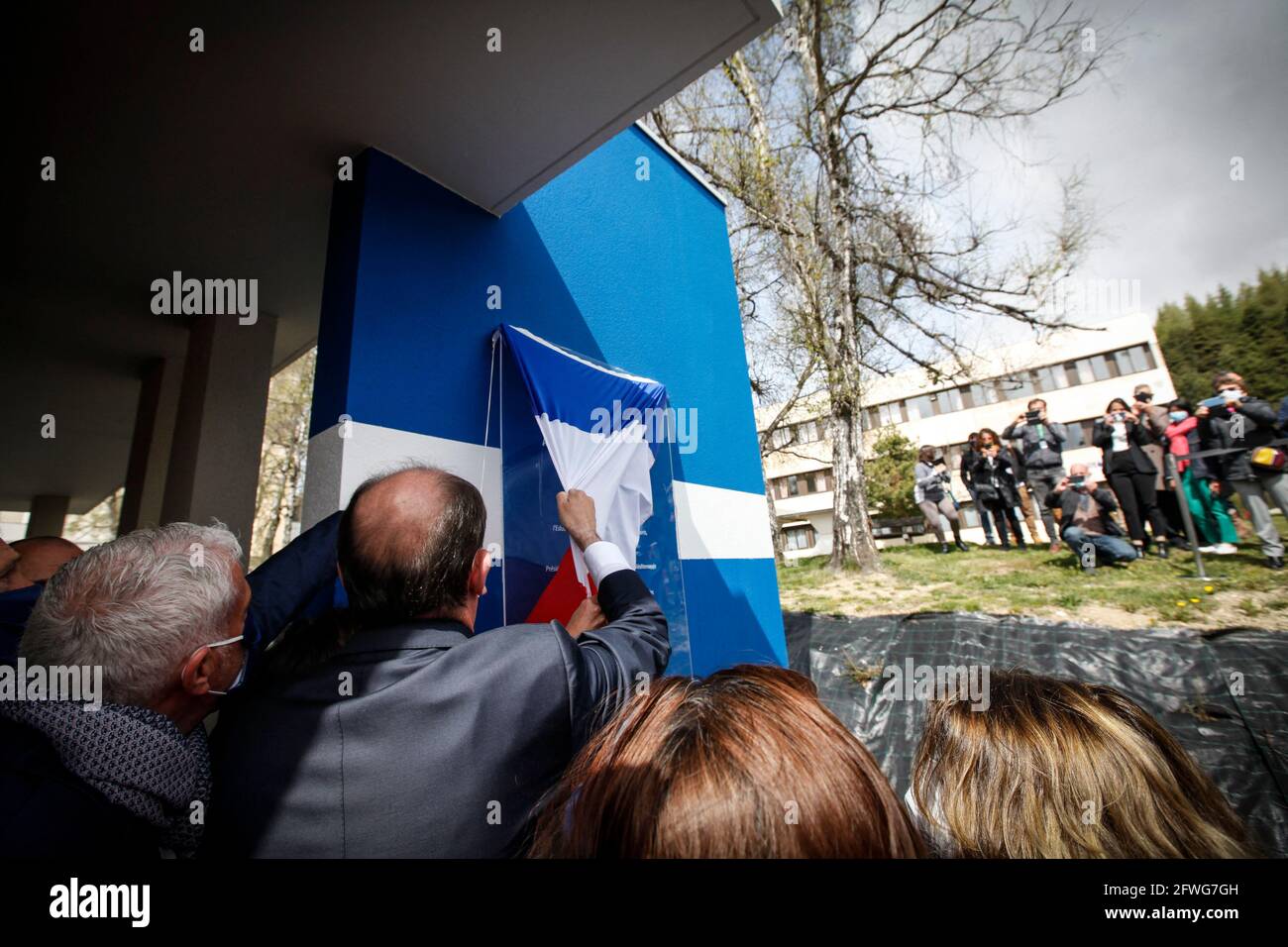 French Prime Minister Jean Castex inaugurates in Font Romeu the new ...