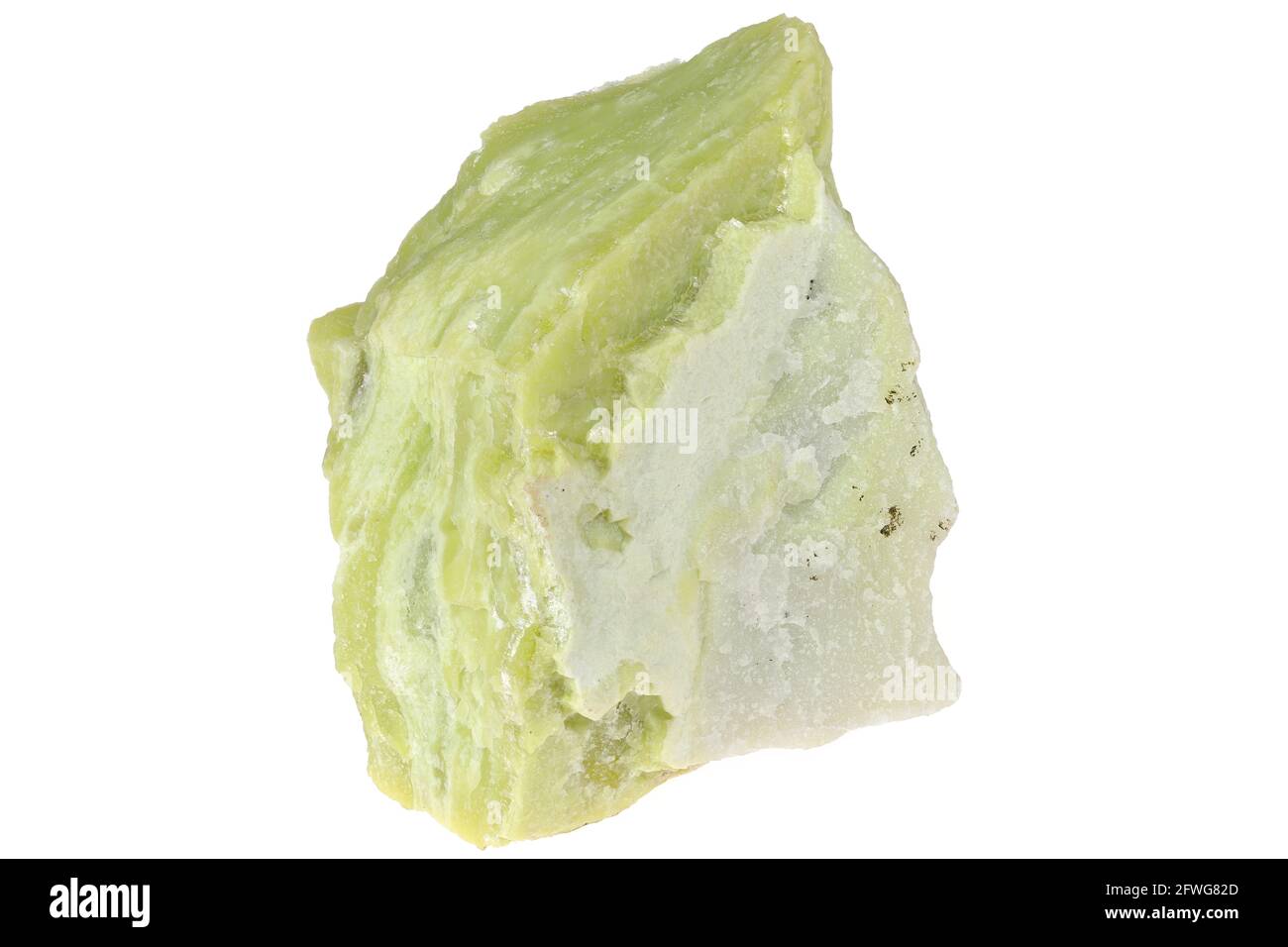 lizardite from Norway isolated on white background Stock Photo - Alamy