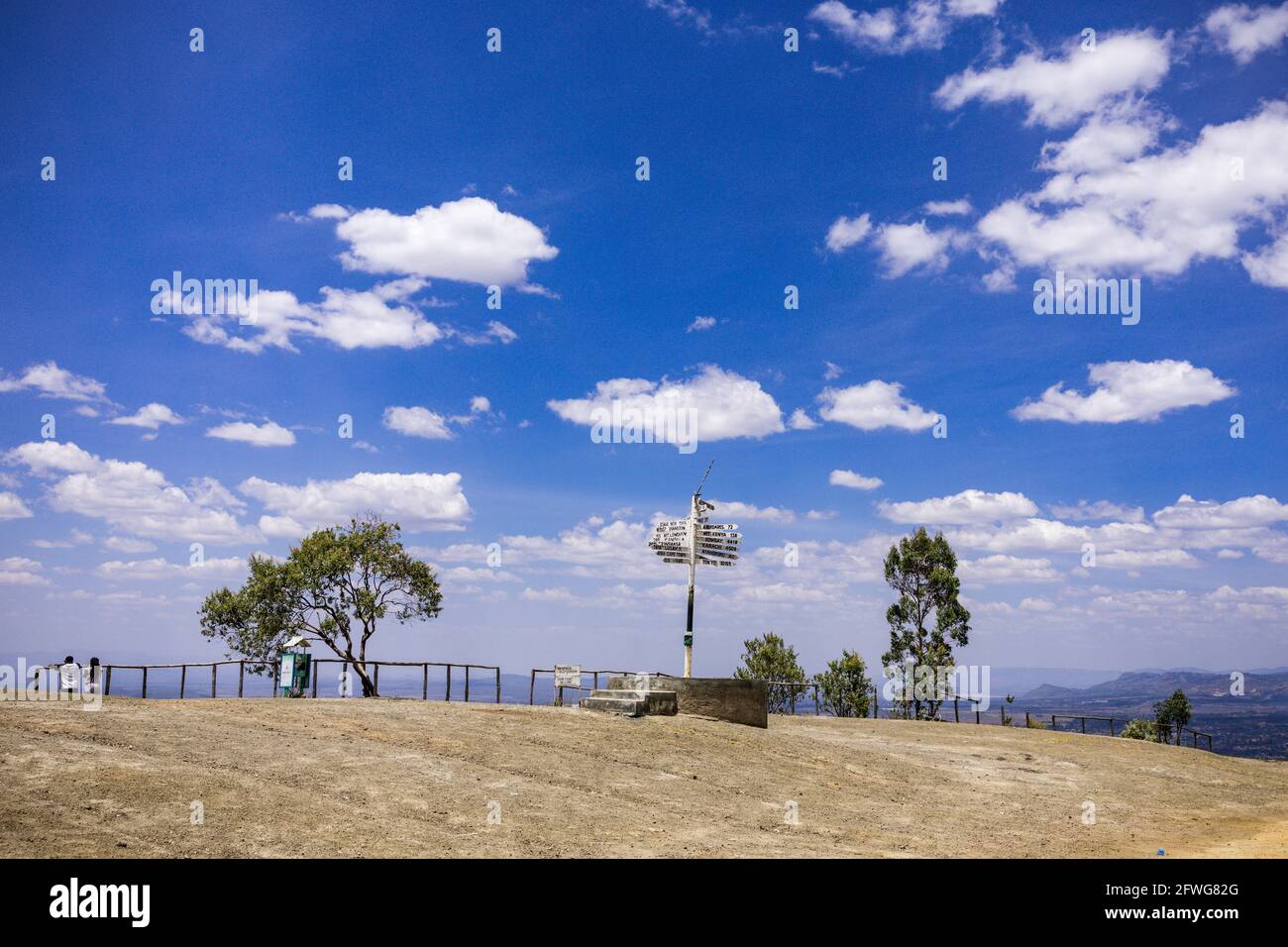 Menengai Crater View Point Nakuru City County Kenya Stock Photo - Alamy