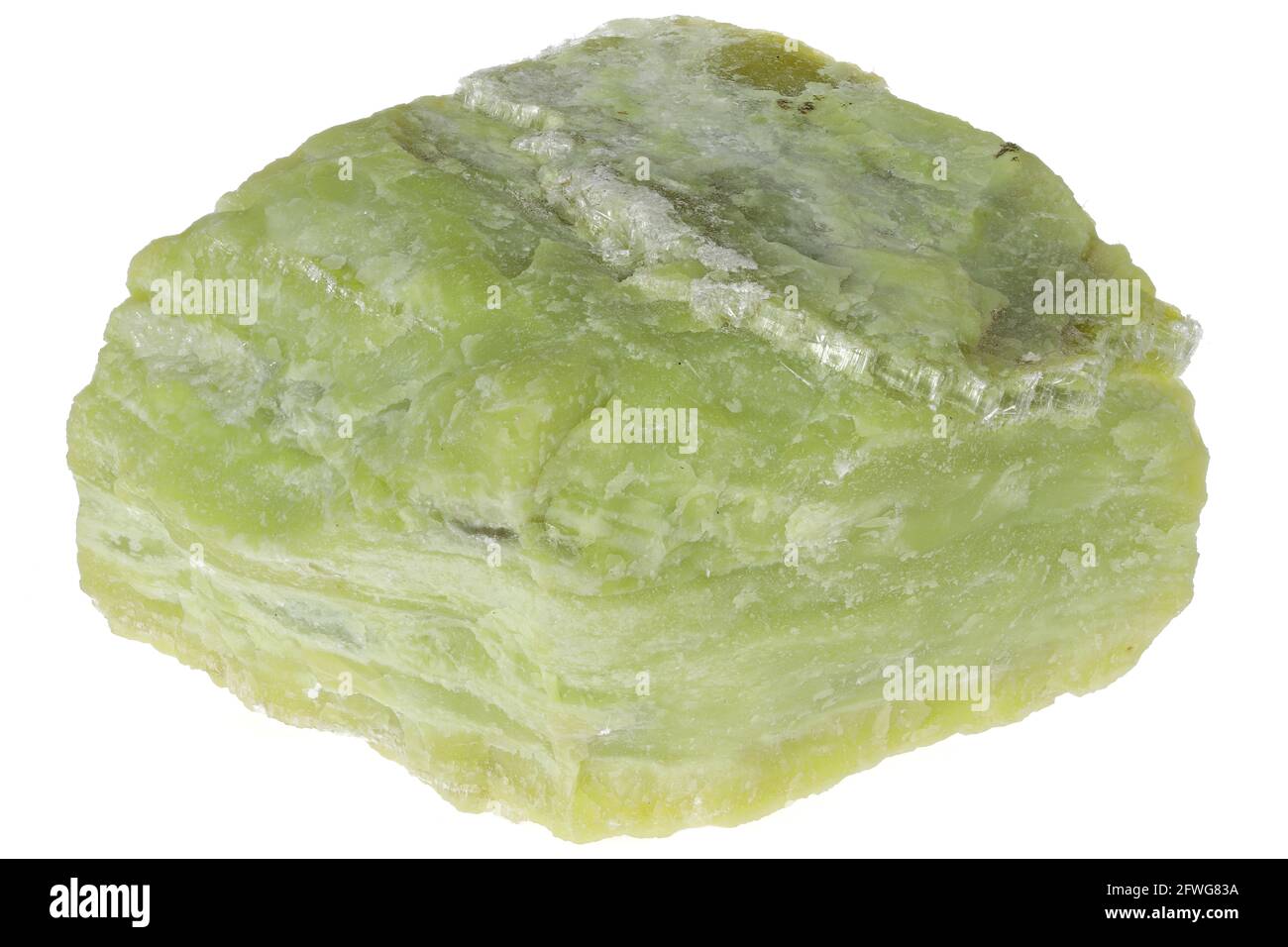 lizardite from Norway isolated on white background Stock Photo - Alamy