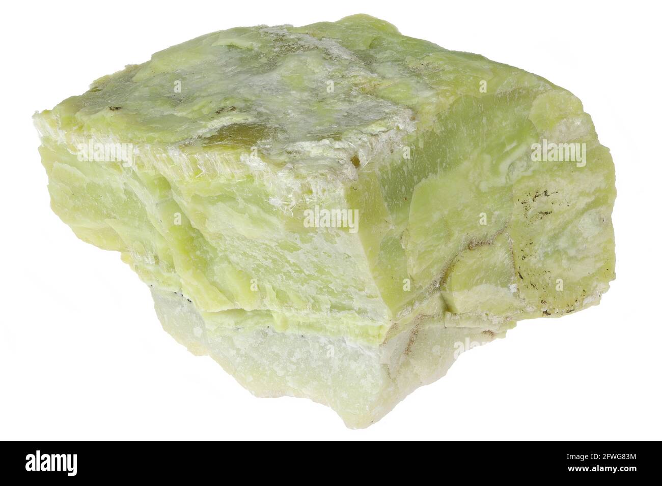 lizardite from Norway isolated on white background Stock Photo - Alamy