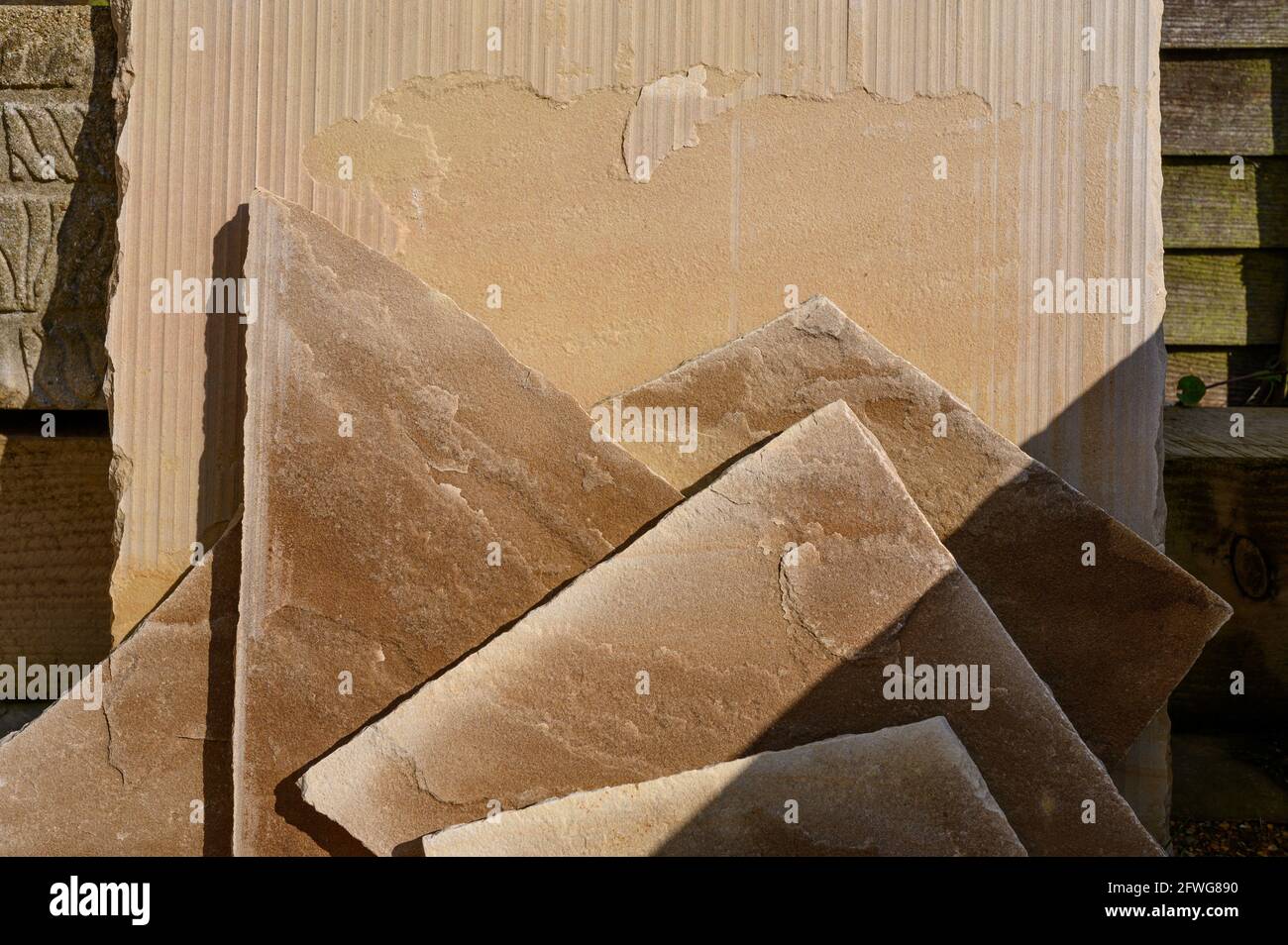Broken Paving Slabs High Resolution Stock Photography and Images - Alamy