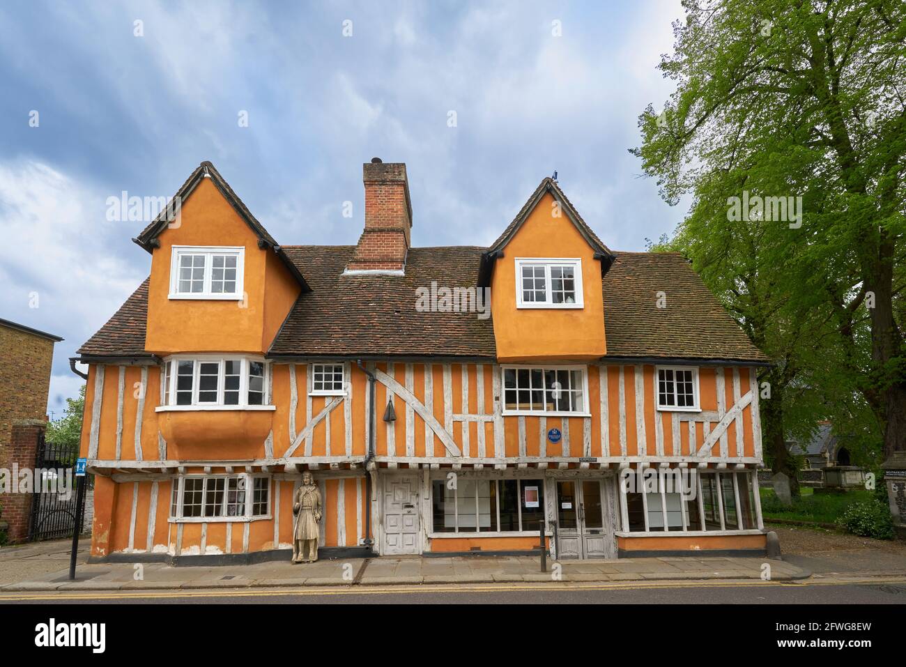 st nicholas hall hertford Stock Photo - Alamy