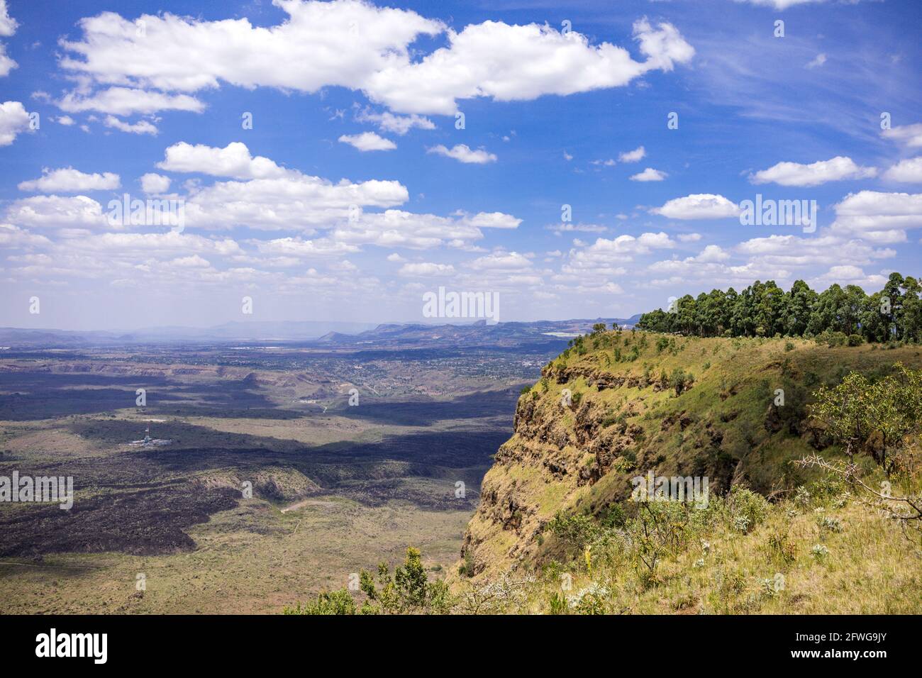 Menengai Crater View Point Nakuru City County Kenya Stock Photo - Alamy