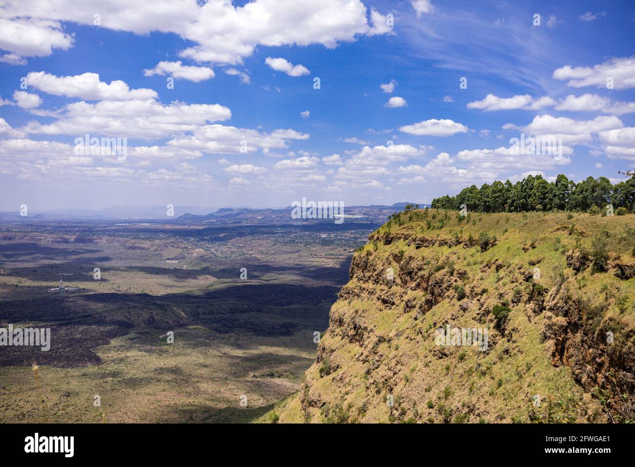 Menengai Crater View Point Nakuru City County Kenya Stock Photo - Alamy