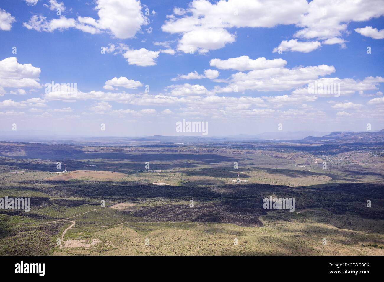 Menengai Crater View Point Nakuru City County Kenya Stock Photo - Alamy