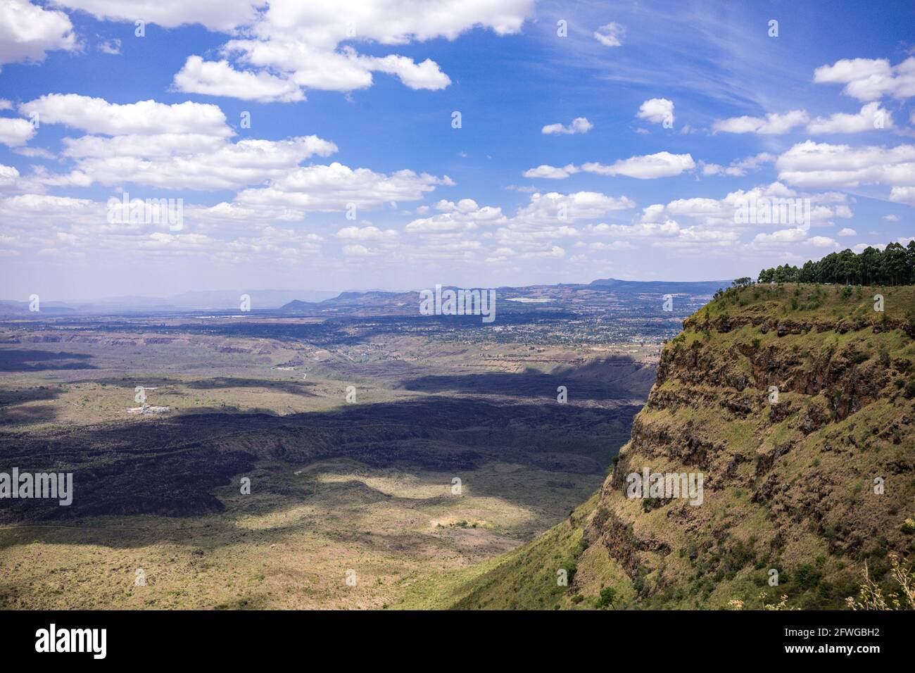 Menengai Crater View Point Nakuru City County Kenya Stock Photo - Alamy