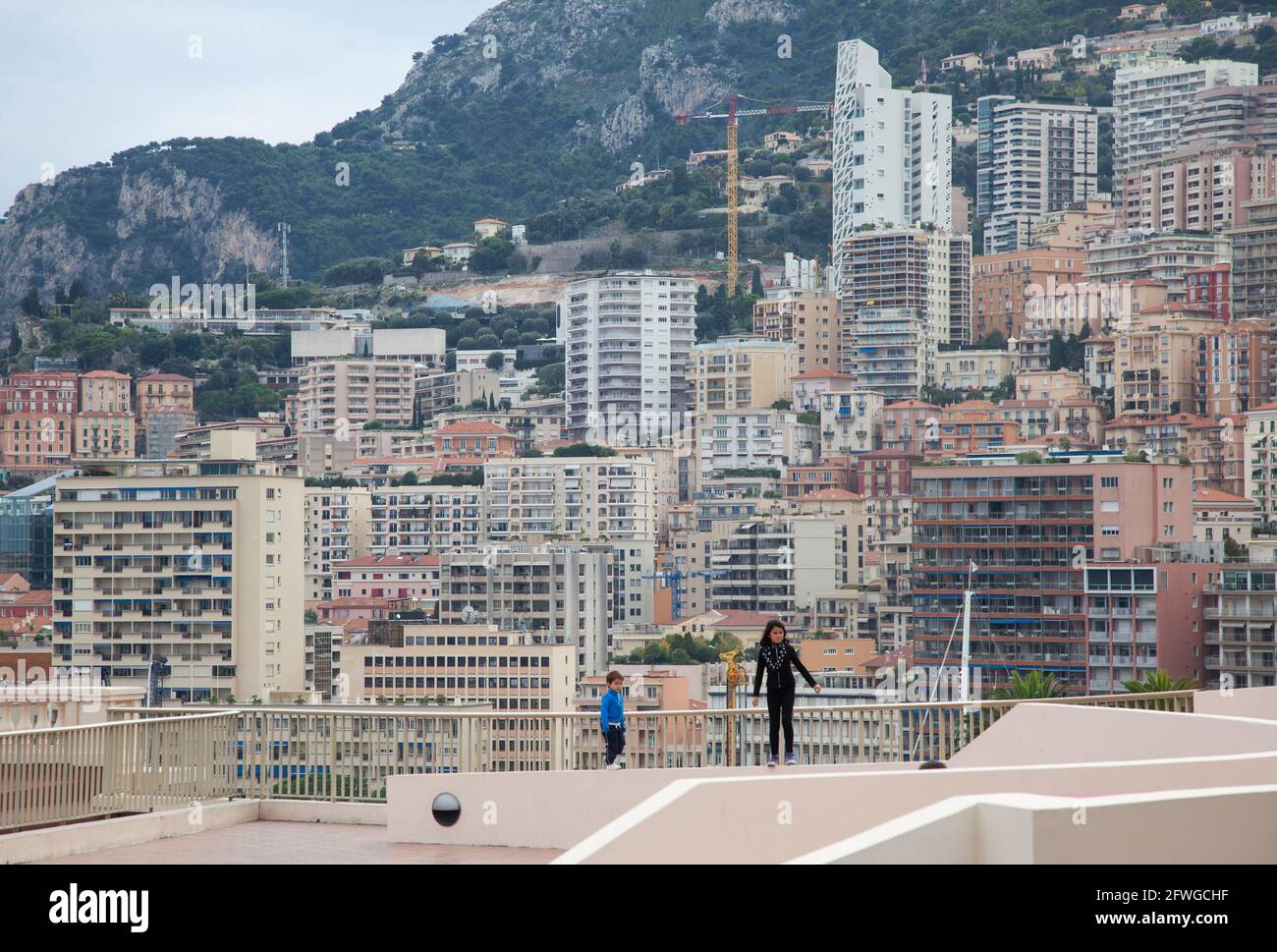 Buildings in Monaco, at the French riviera Stock Photo - Alamy