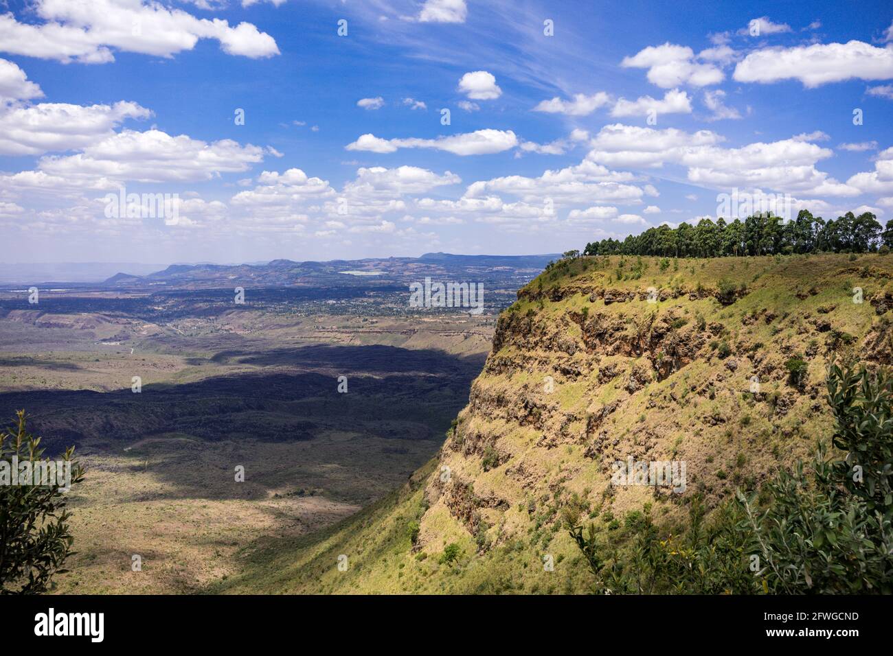 Menengai Crater View Point Nakuru City County Kenya Stock Photo - Alamy