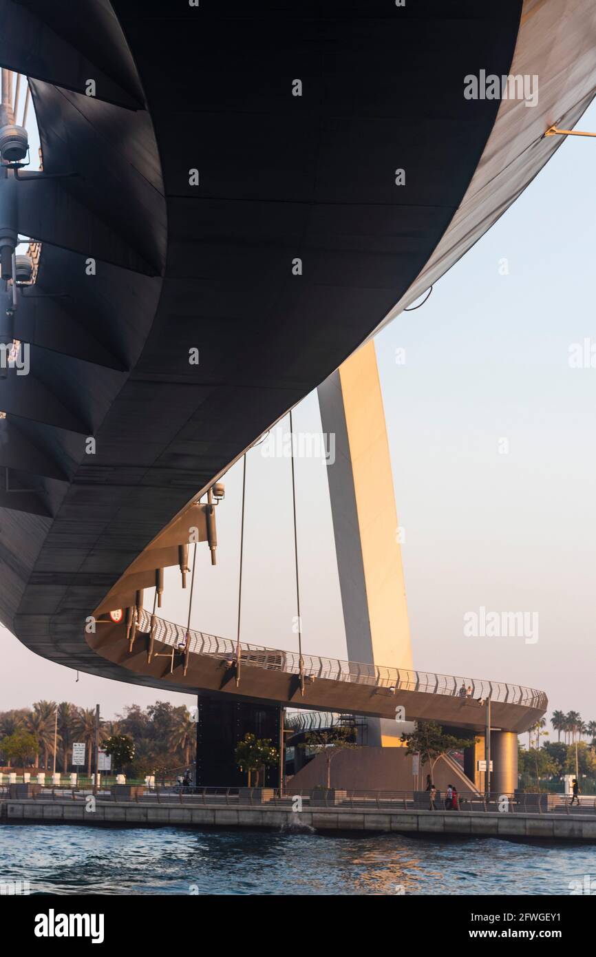 Evening tolerance bridge dubai hi-res stock photography and images - Alamy