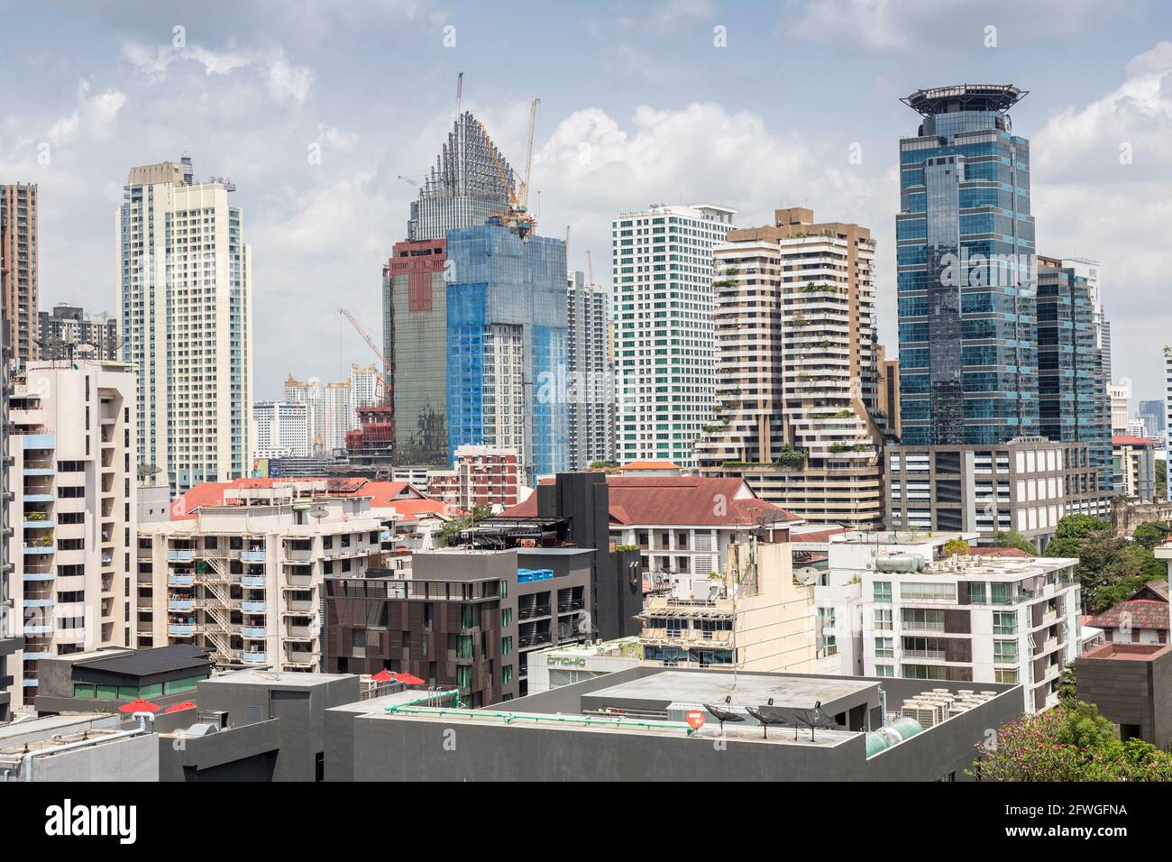 High rise buildings, Bangkok, Thailand Stock Photo - Alamy