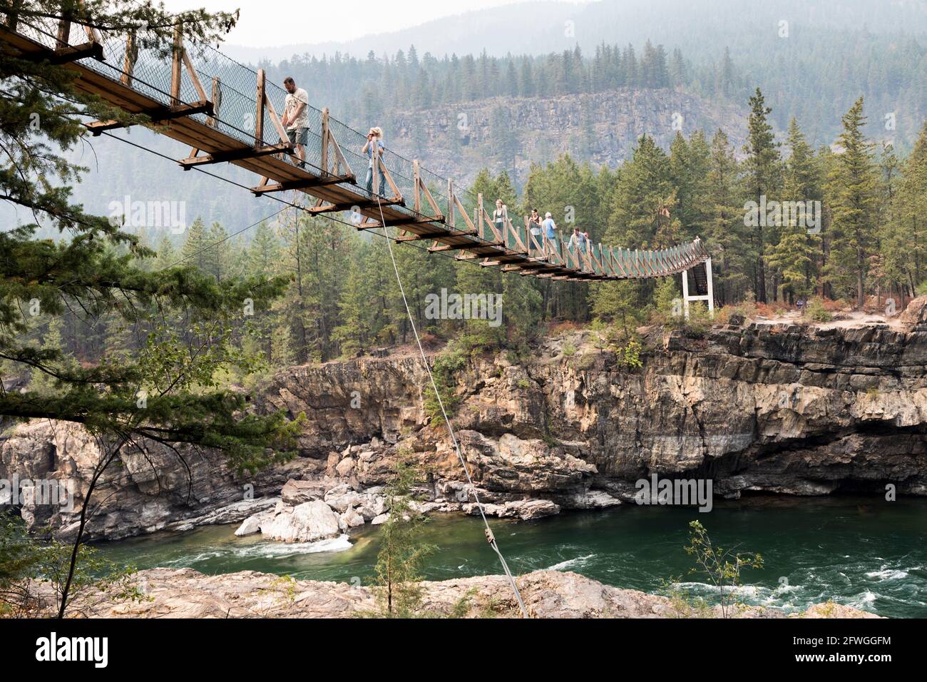 Kootenai river bridge hi-res stock photography and images - Alamy