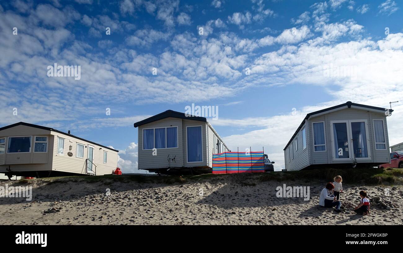 Banff Links Beach, Aberdeenshire, Scotland Stock Photo - Alamy