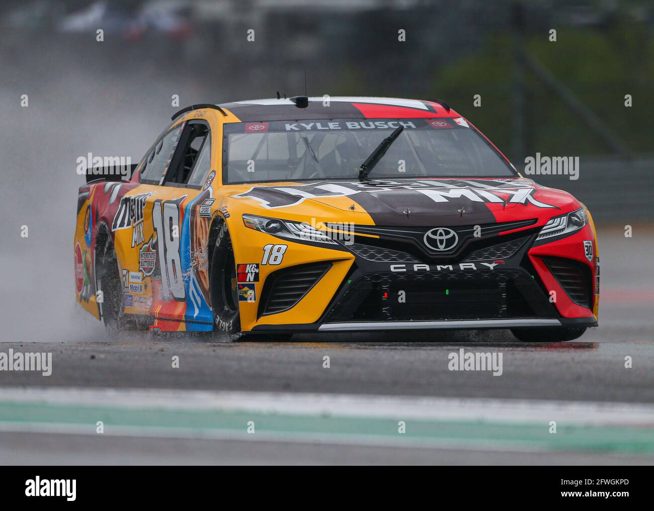 Kyle busch 2021 hi-res stock photography and images - Alamy