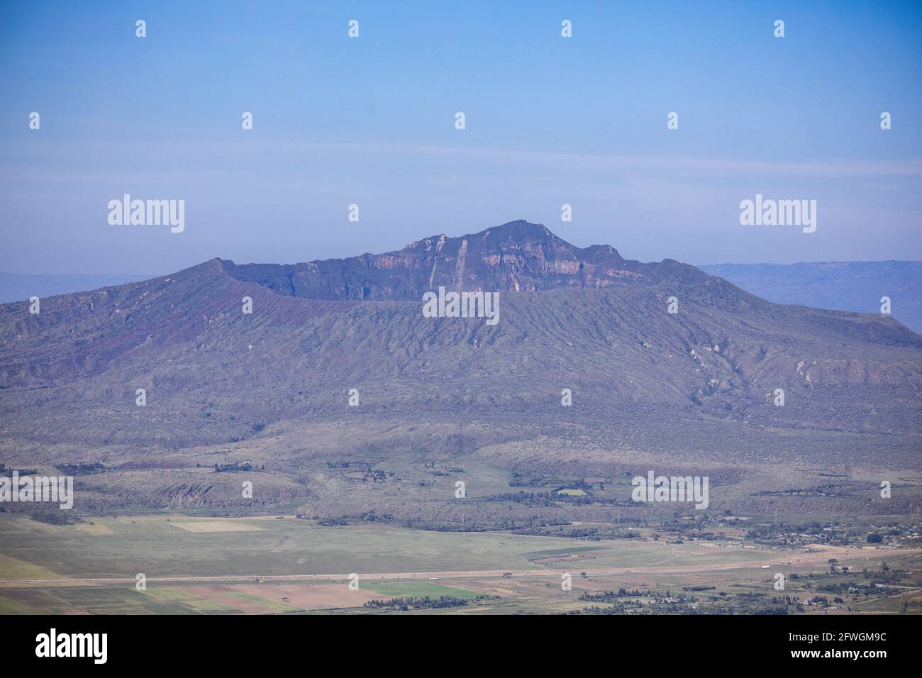 Mount Longonot National Park Stratovolcano Southeast Lake Naivasha ...