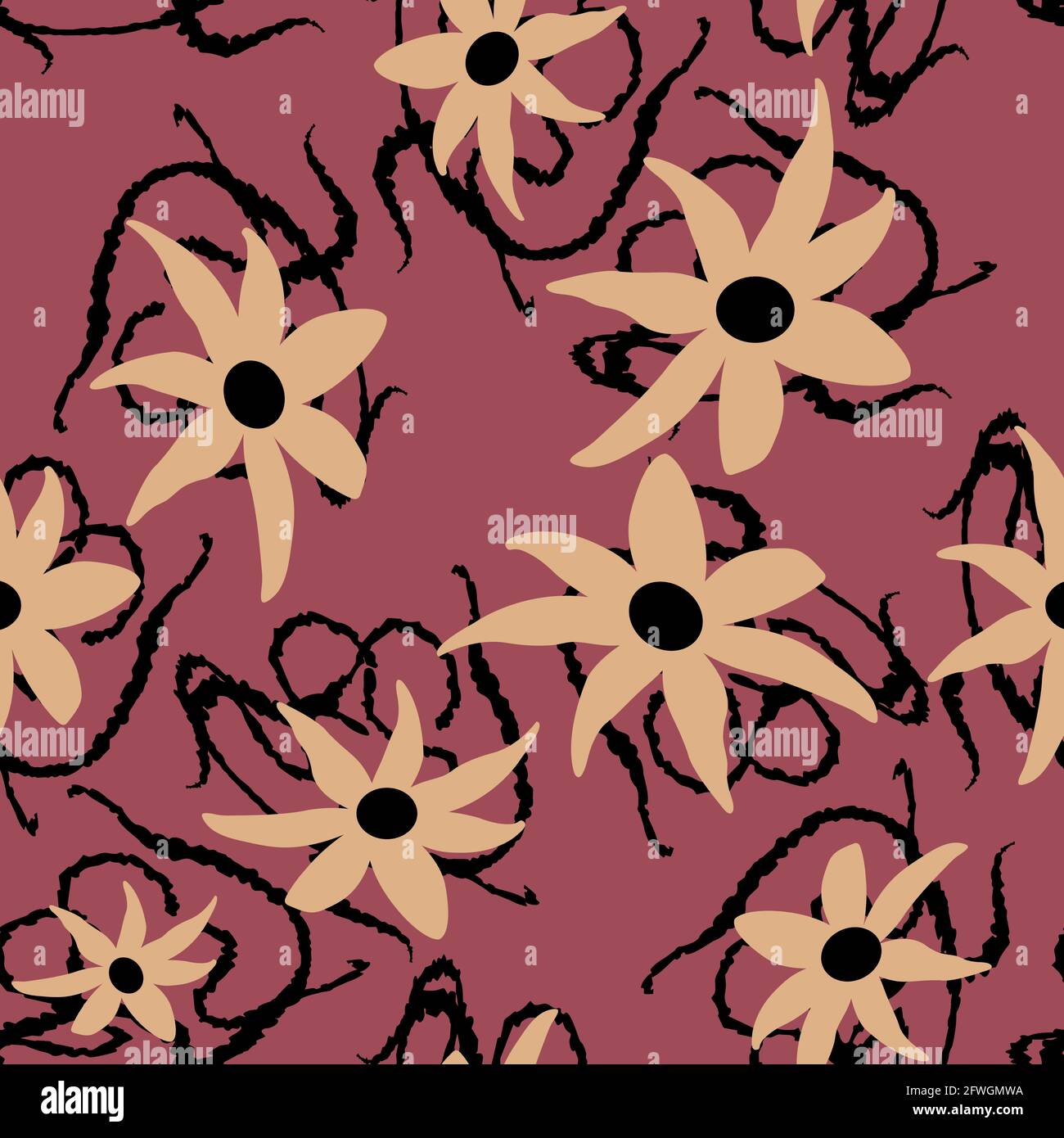 Minimalistic seamless pattern. Vegetable texture for fabrics, packaging ...