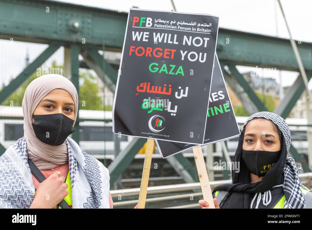 London, UK. 22nd May, 2021. Demonstration against the current situation ...
