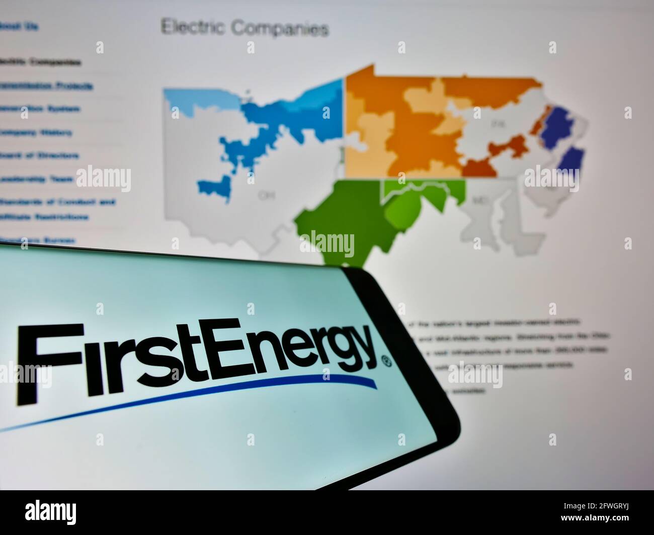 Logo firstenergy hi-res stock photography and images - Alamy