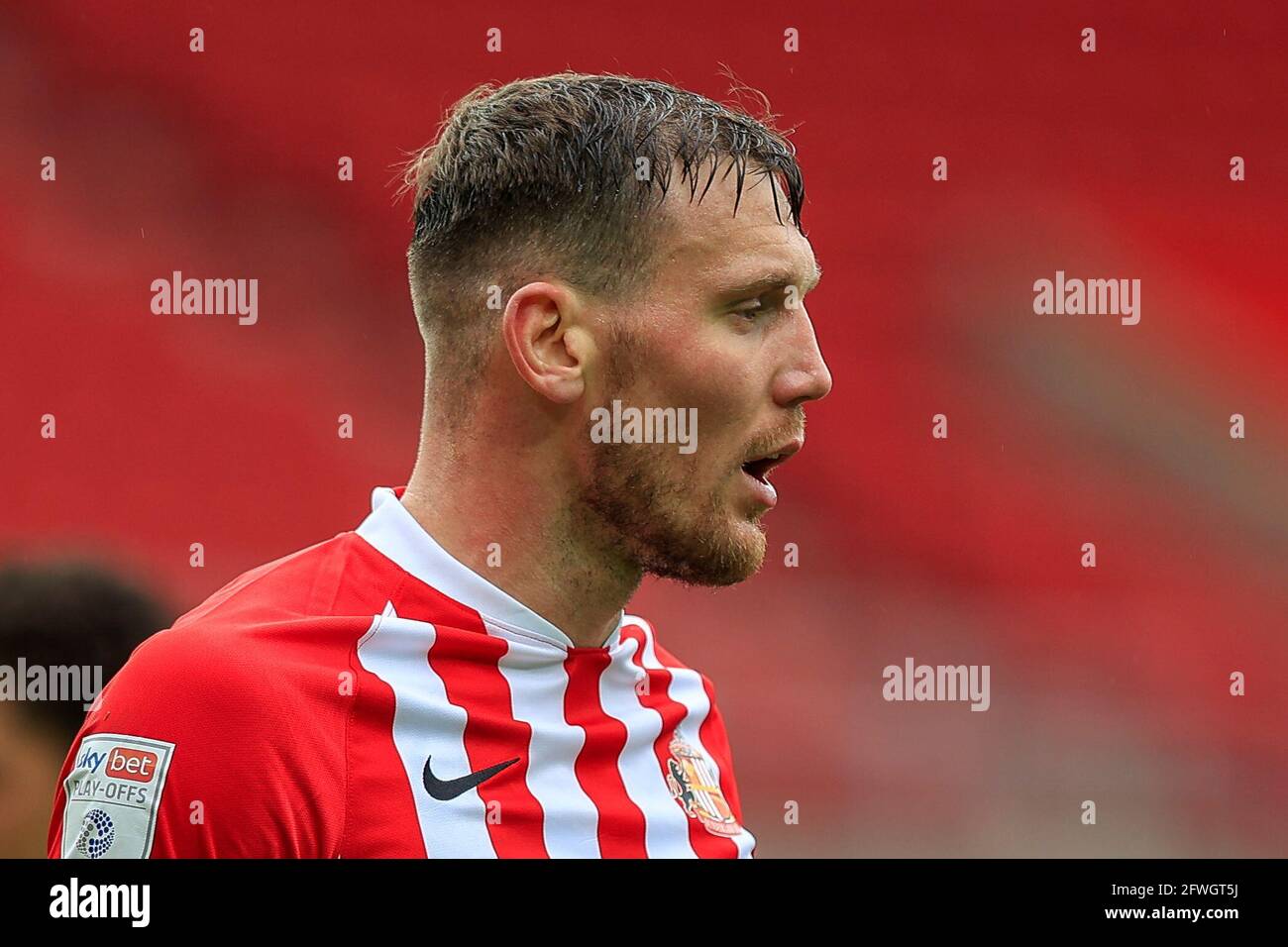 Charlie Wyke #9 of Sunderland during the game Stock Photo - Alamy