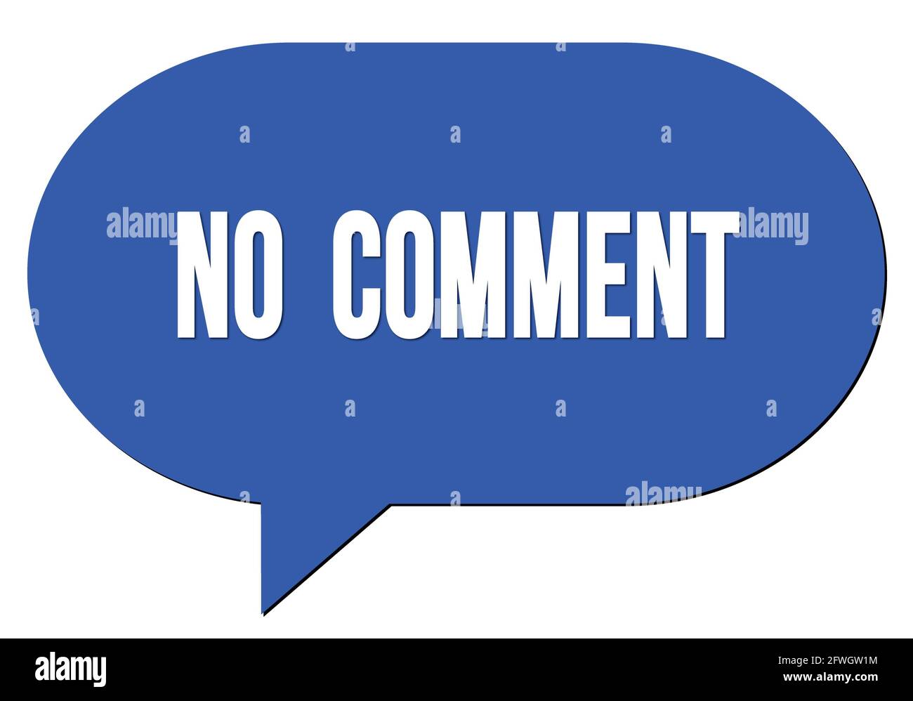 No comment stamp hi-res stock photography and images - Alamy