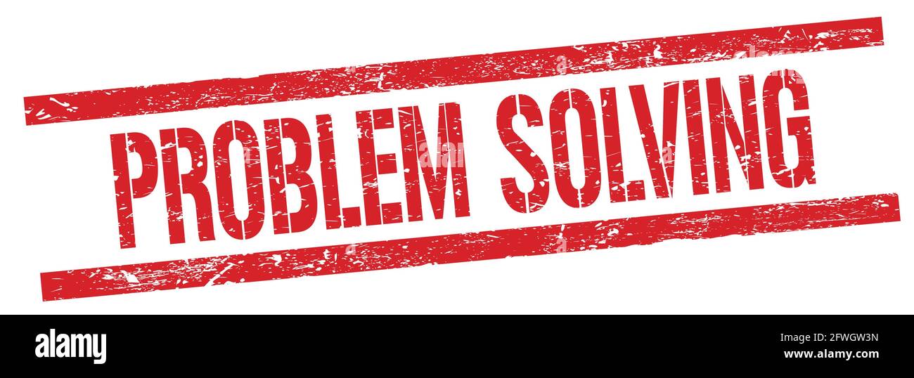 Problem solving stamp hi-res stock photography and images - Alamy