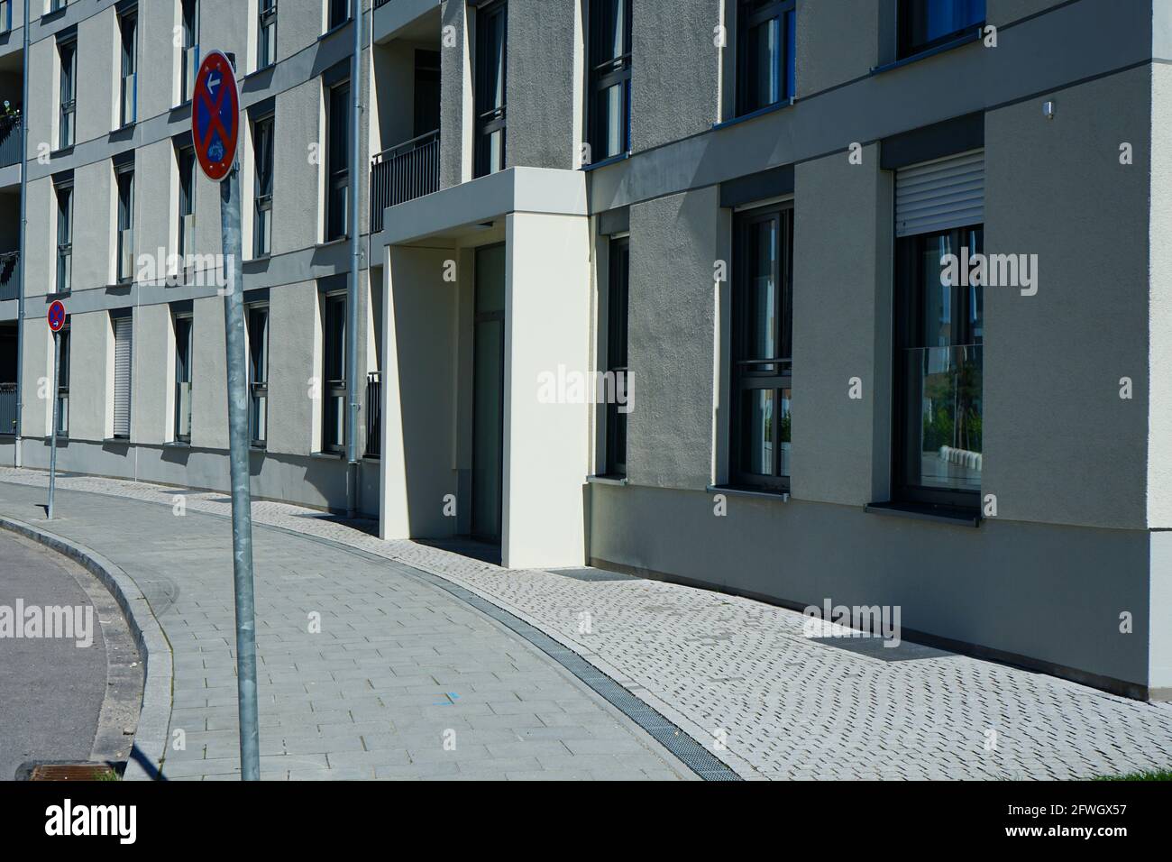 New housing estate in Neuaubing (Aubing) is the westernmost district of ...