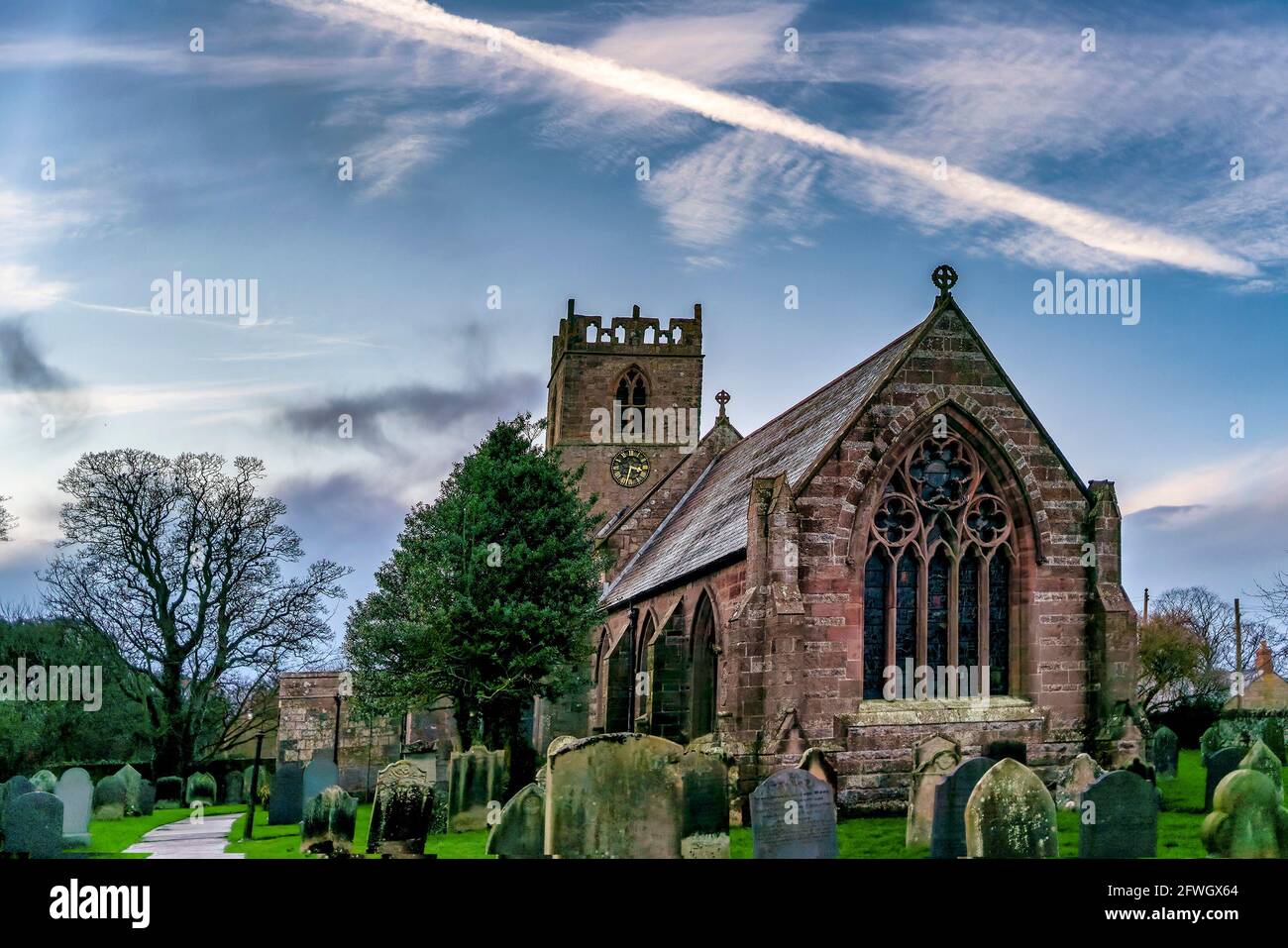 Holy Trinity Church, Embleton, Northumberland Stock Photo - Alamy