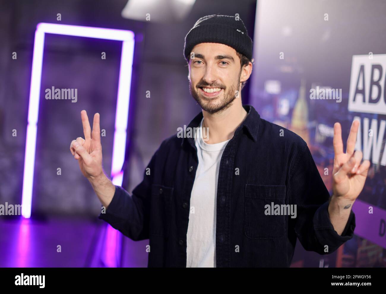 Leipzig, Germany. 20th May, 2021. Philipp Basler (visual artist and ...