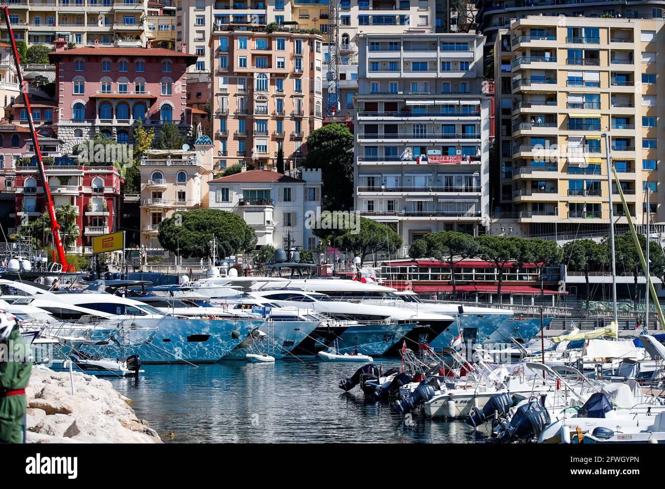Monaco grand prix 2021 harbour hi-res stock photography and images - Alamy