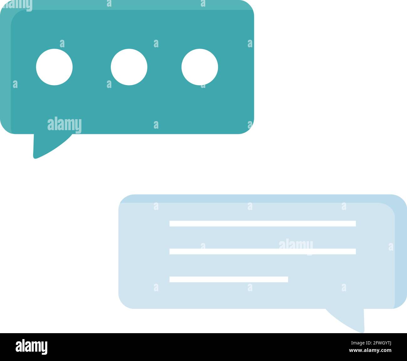 speech bubble chat Stock Vector Image & Art - Alamy
