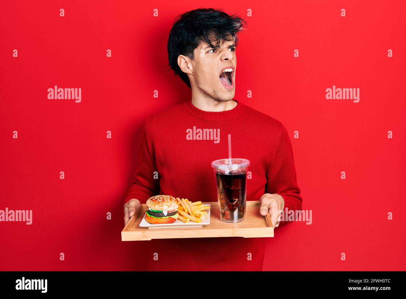 Teen angry meal hi-res stock photography and images - Alamy